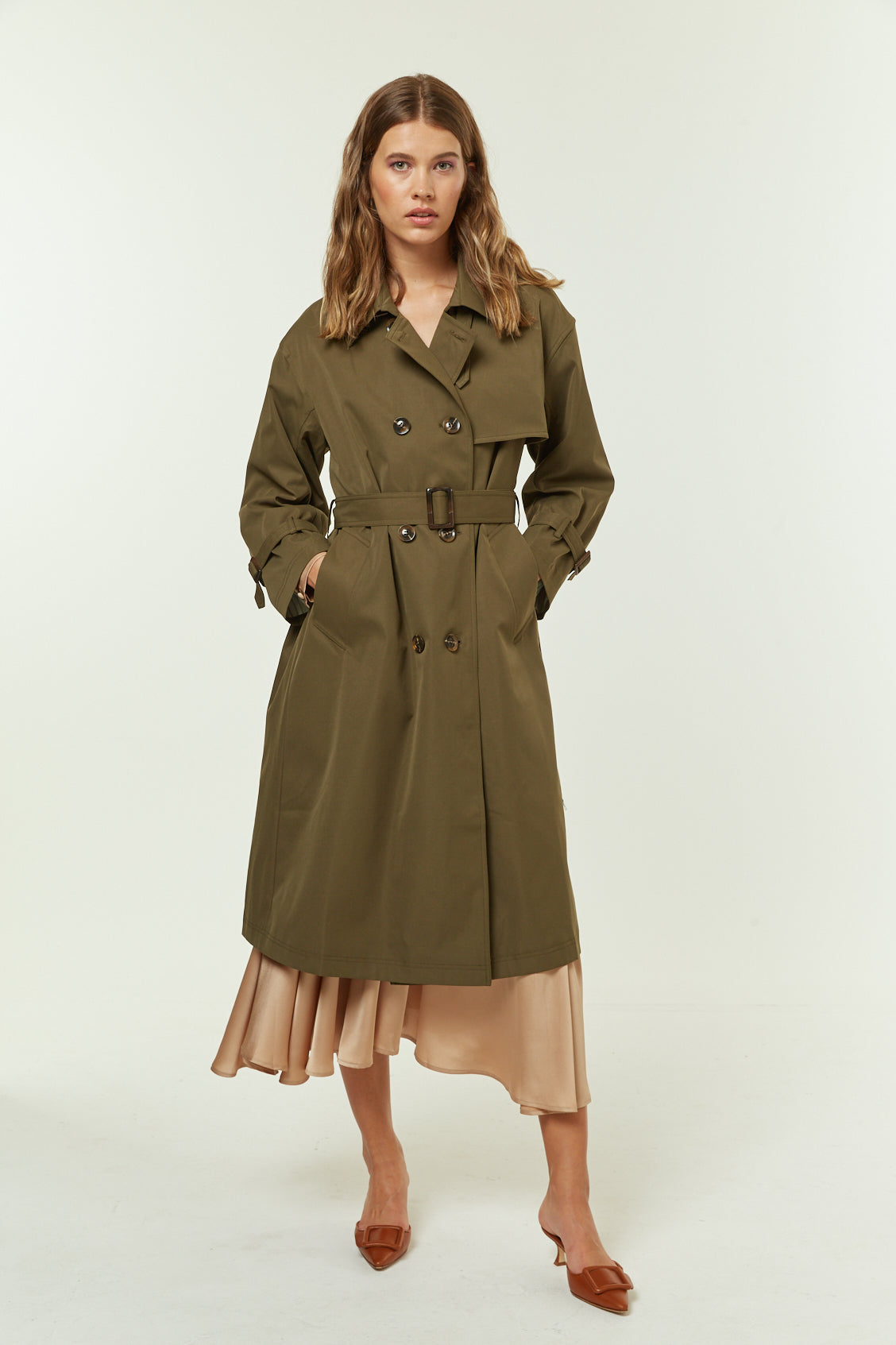 TOVALLO TRENCH KHAKI – Jovonna London